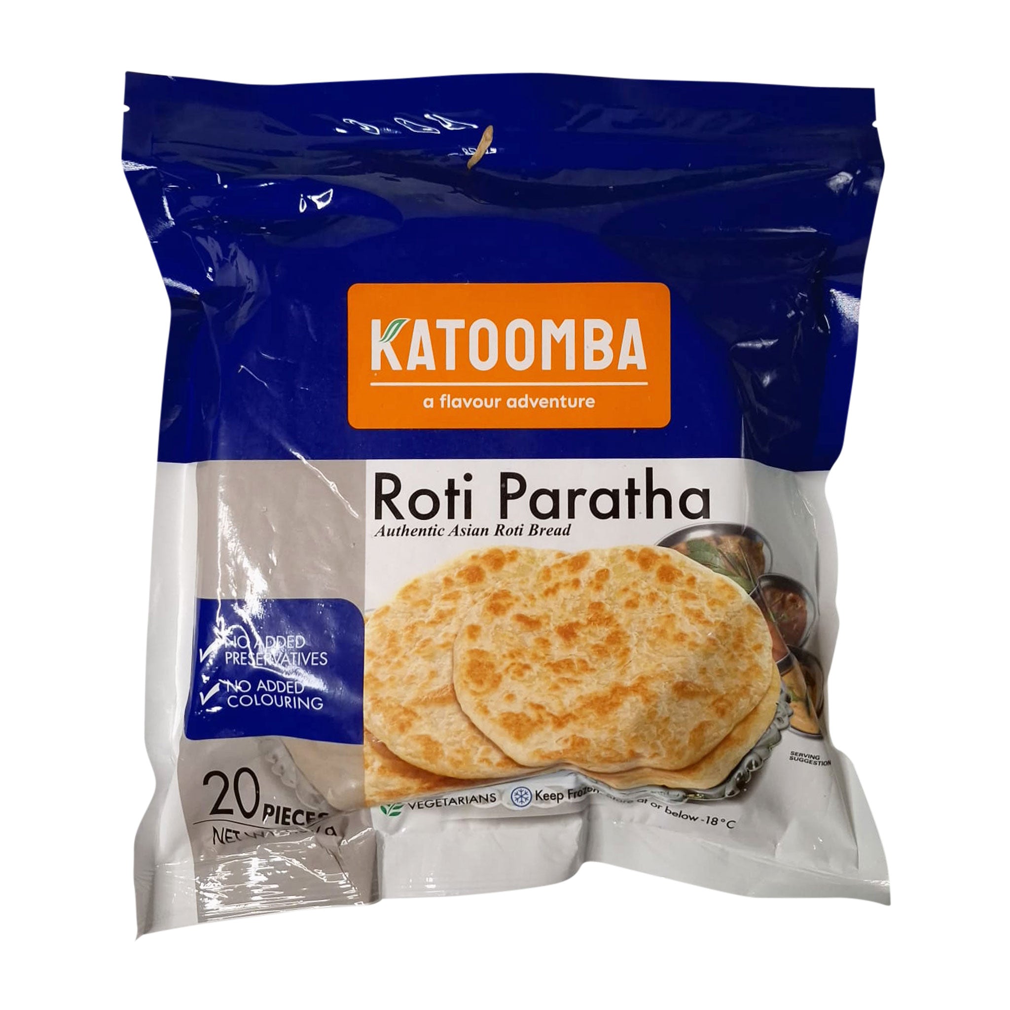 Katoomba Roti Paratha 20 Pieces – Samy Spices